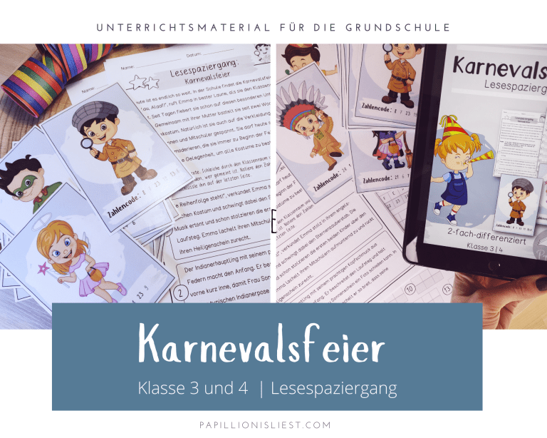 Lesespaziergang „Karnevalsfeier“ – Papillionis liest
