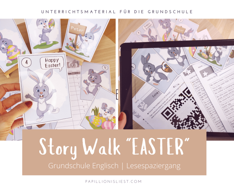 Story Walk „Easter“ – Lesespaziergang im Englischunterricht zu Ostern ...