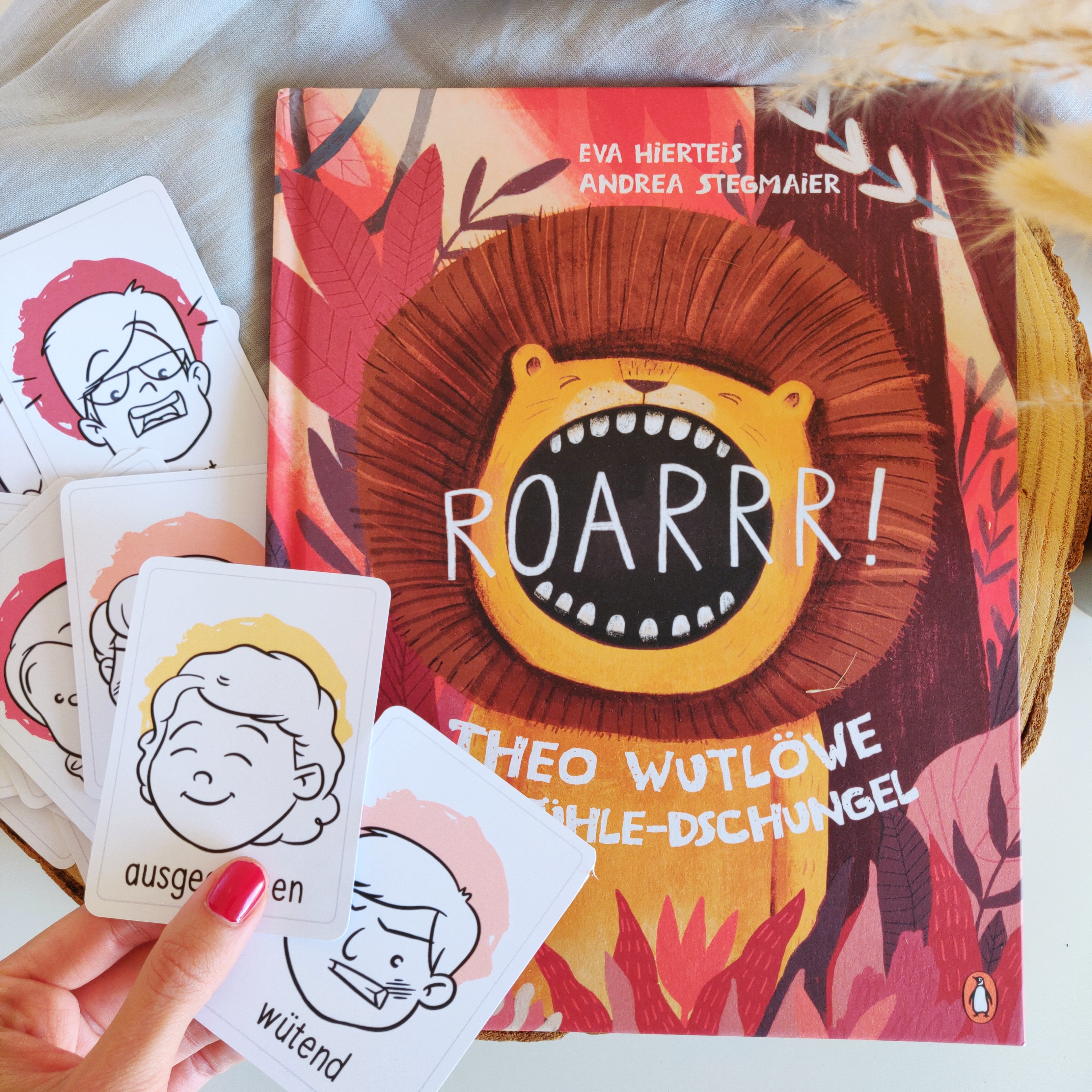 Eva Hierteis und Andrea Stegmaier – Roarrr!: Theo Wutlöwe im Gefühle ...