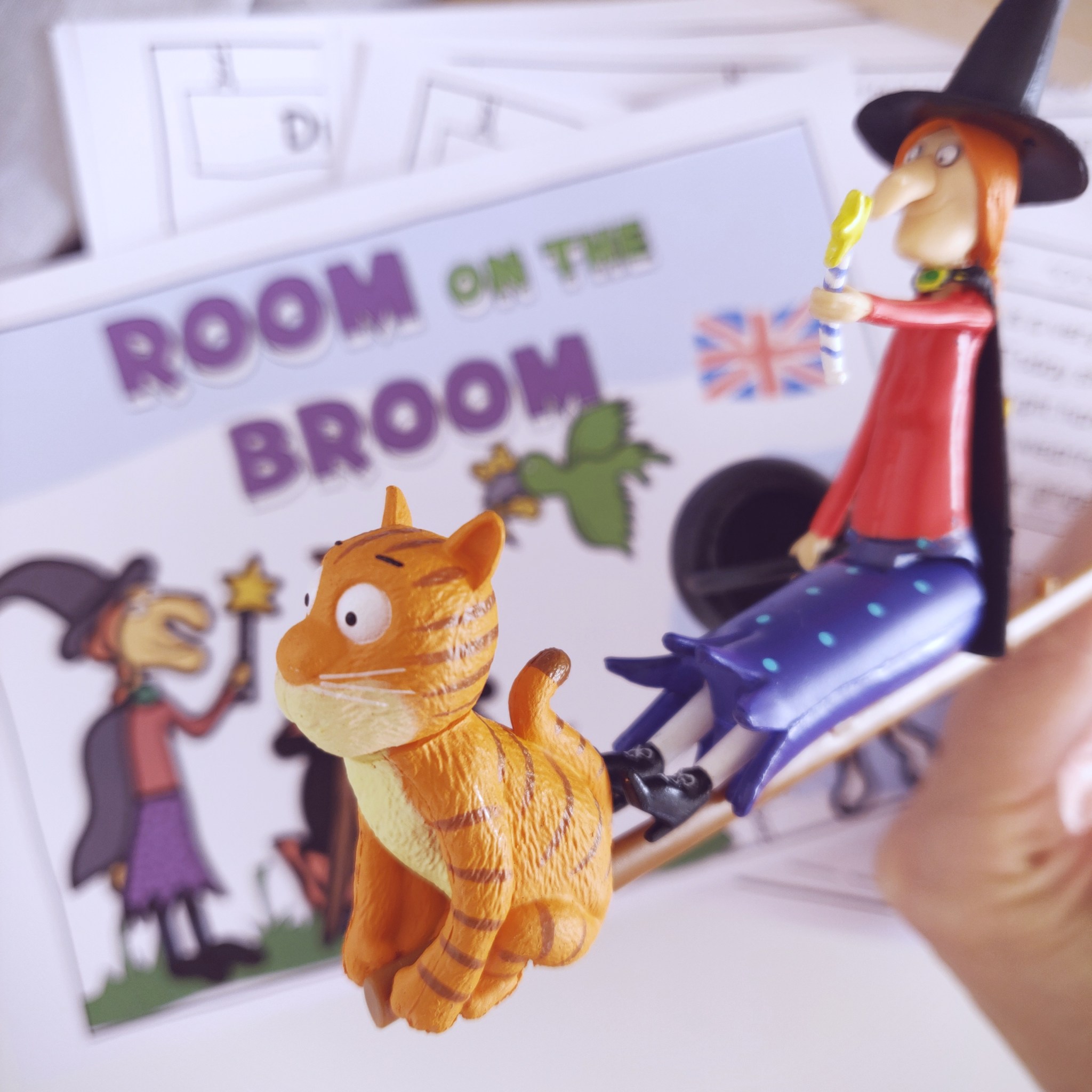 Room on the broom | Unterrichtsmaterial Englisch – Papillionis liest