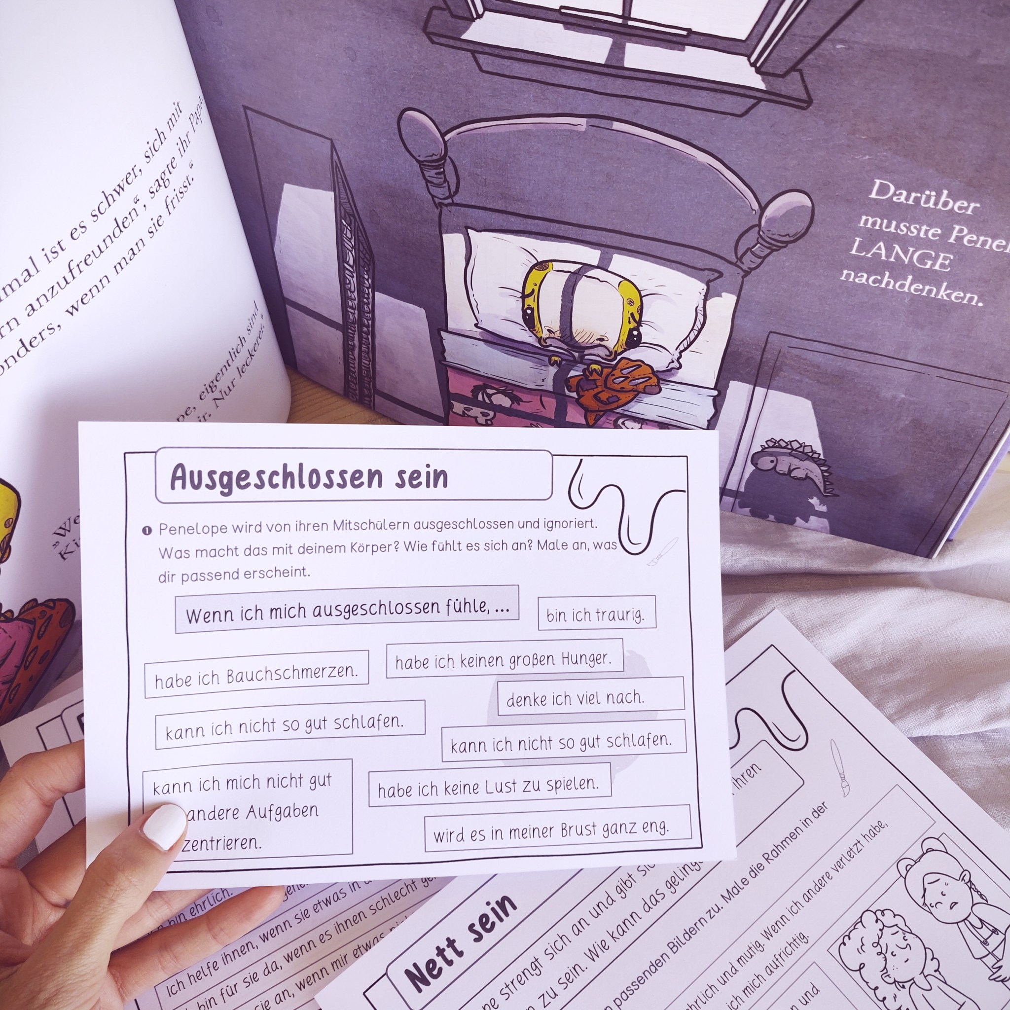 „Miteinander lernen“ – Unterrichtsmaterial zum Bilderbuch „Wir essen ...