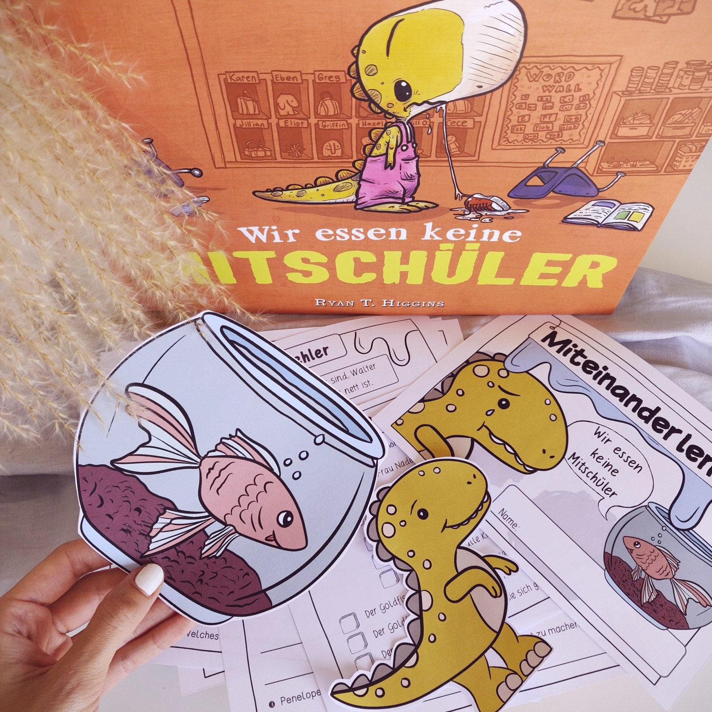 „Miteinander lernen“ – Unterrichtsmaterial zum Bilderbuch „Wir essen ...