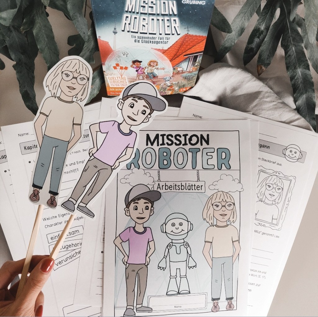 „Mission Roboter“ – Lesebegleitheft zur Klassenlektüre | Welttag des ...