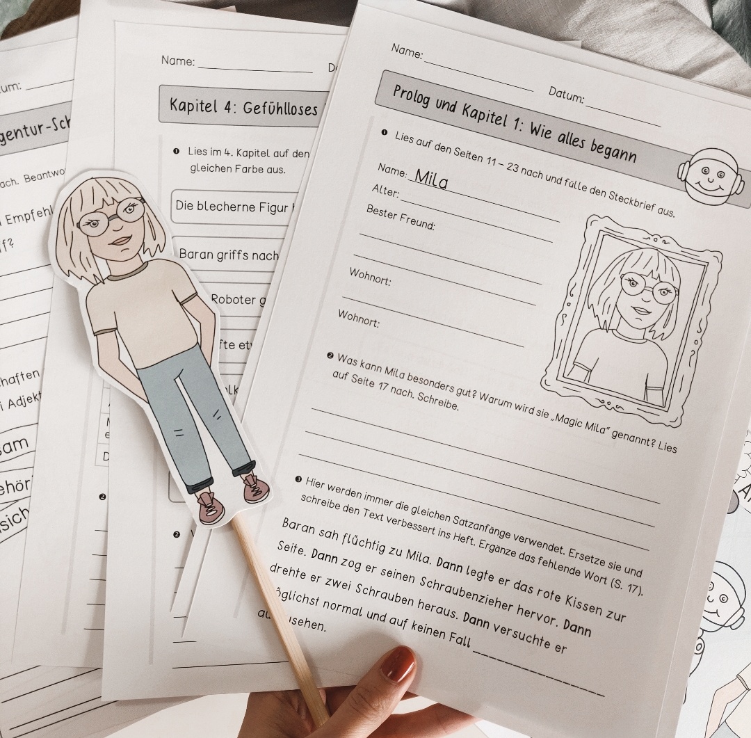 „Mission Roboter“ – Lesebegleitheft zur Klassenlektüre | Welttag des ...