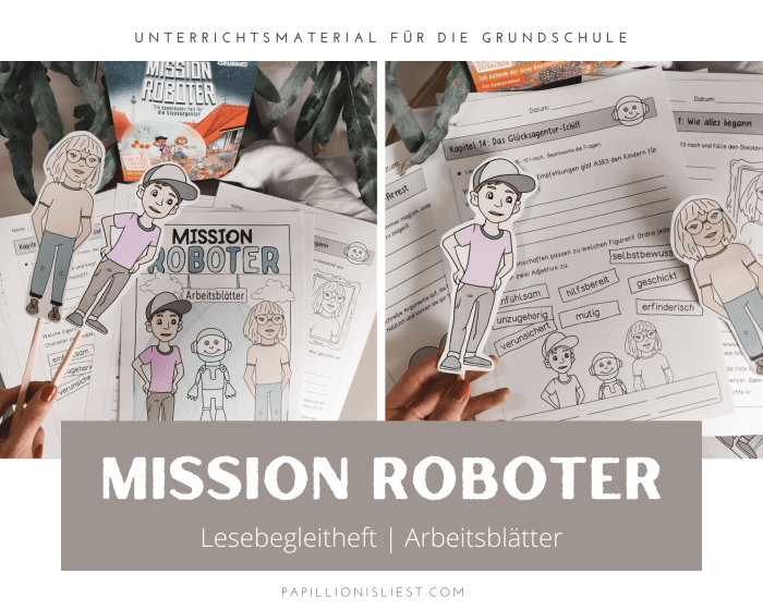 „Mission Roboter“ – Lesebegleitheft zur Klassenlektüre | Welttag des ...