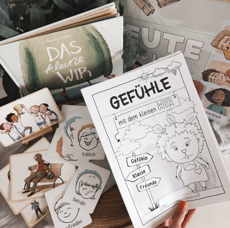 „Gefühle erkennen“ mit dem Bilderbuch „Das kleine WIR“ – Papillionis liest