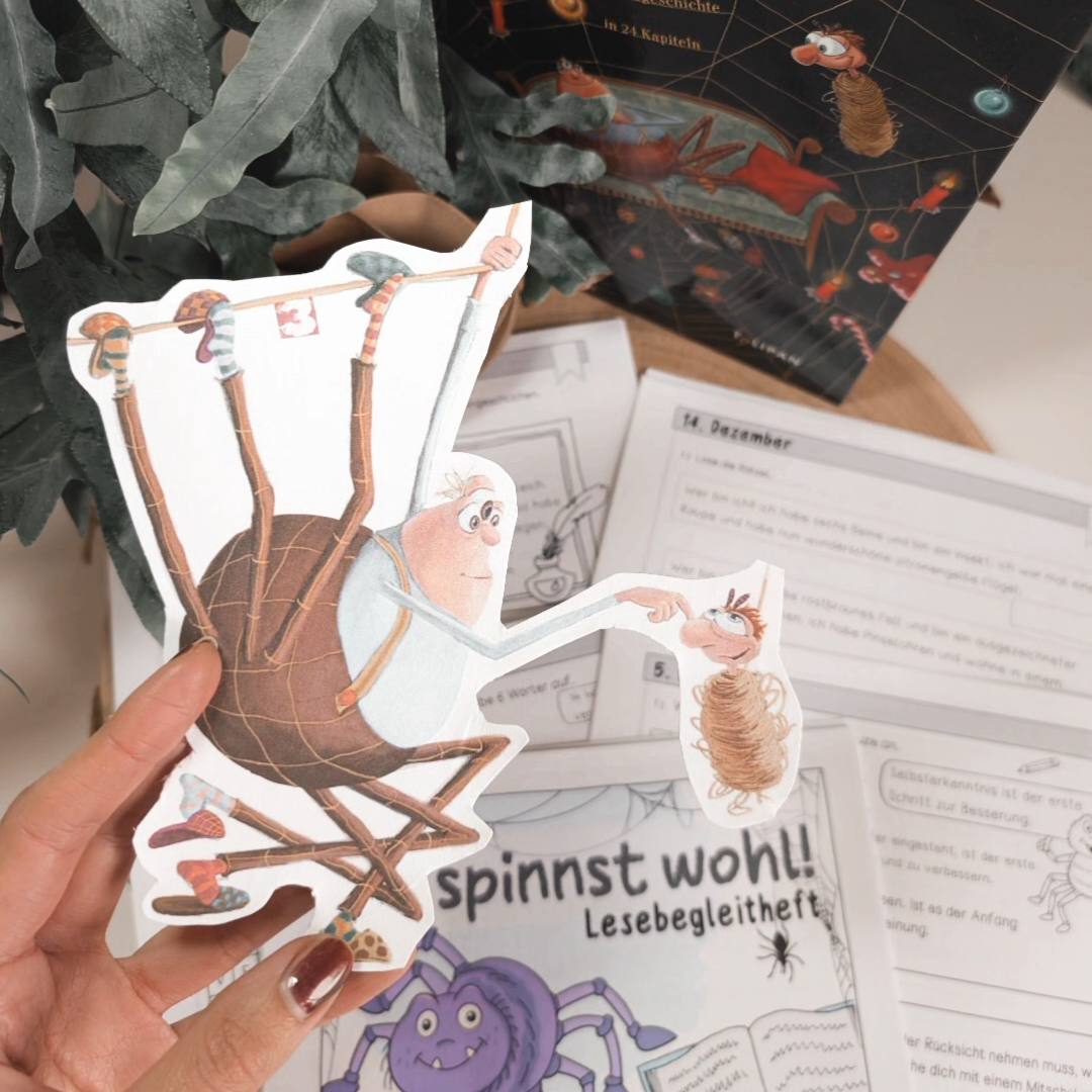 Lesebegleitheft zur Adventsgeschichte „Du spinnst wohl!“ – Papillionis ...