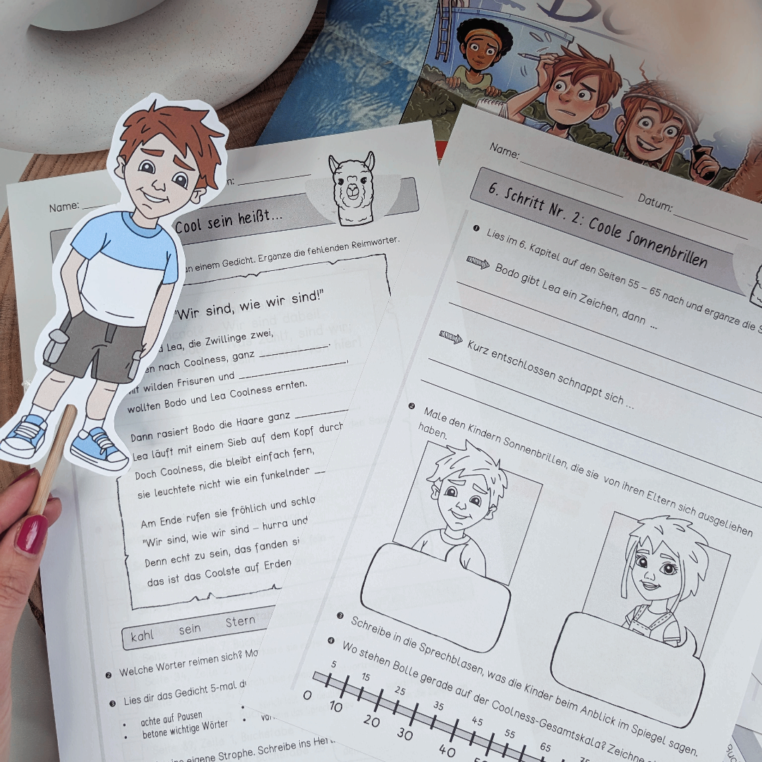 „Cool wie Bolle“ – Unterrichtsmaterial | Lesebegleitheft – Papillionis ...